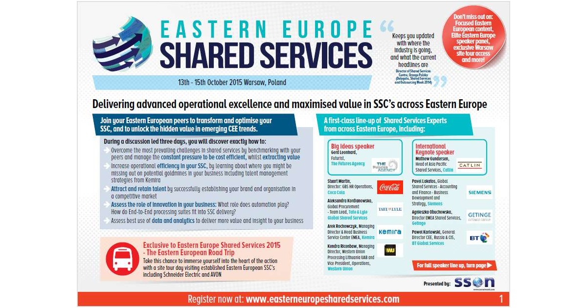 How to Improve an Eastern Europe Shared Services Centre Free How-to Guide