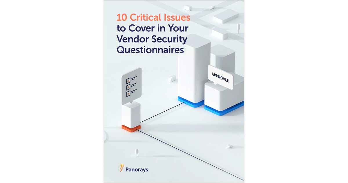 10 Critical Issues to Cover in Your Vendor Security Questionnaires Free ...