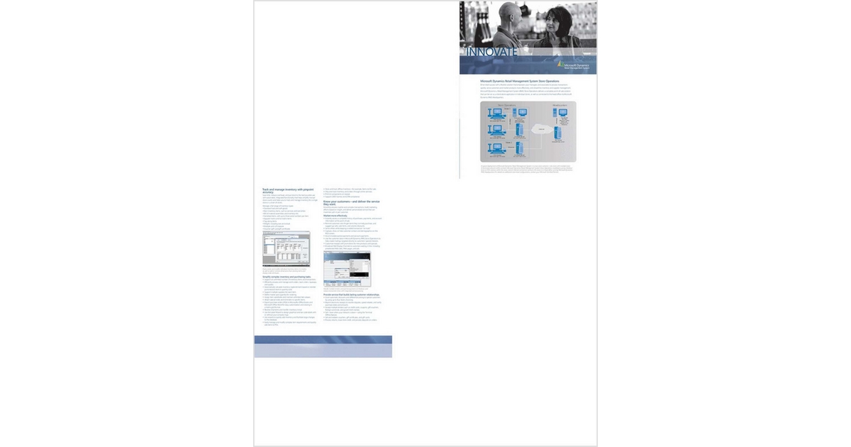 Microsoft Dynamics Retail Management System Store Operations Free Info ...