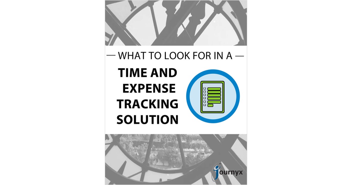 What to Look For in a Time and Expense Tracking Solution Free Checklist