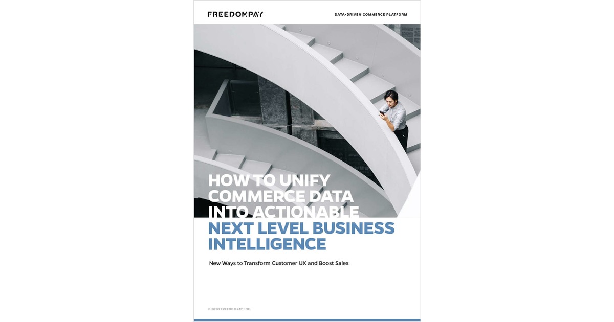 How to Unify Commerce Data Into Actionable Next Level Business ...