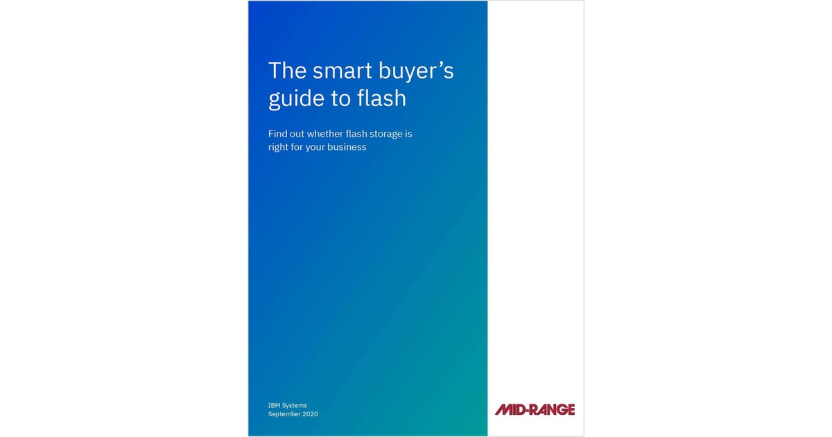 The smart buyer's guide to flash Free Buyer's Guide