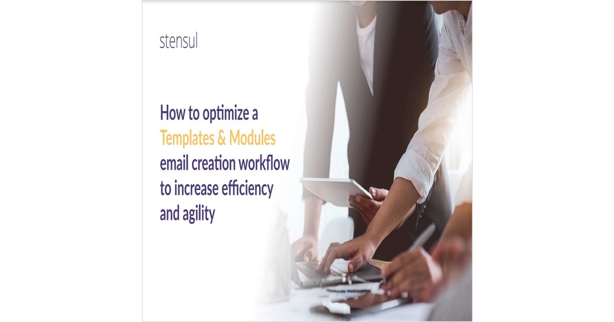 How to optimize a Templates & Modules email creation workflow to ...
