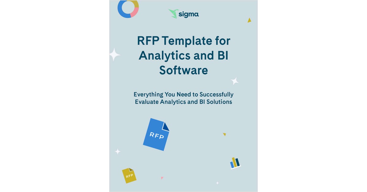 RFP Template for Analytics and BI Software Free Template