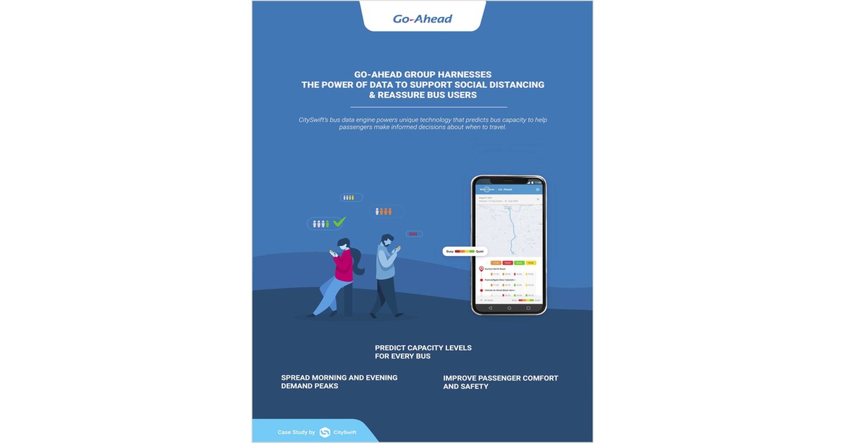 Go-Ahead Group harnesses the power of data to support social distancing ...