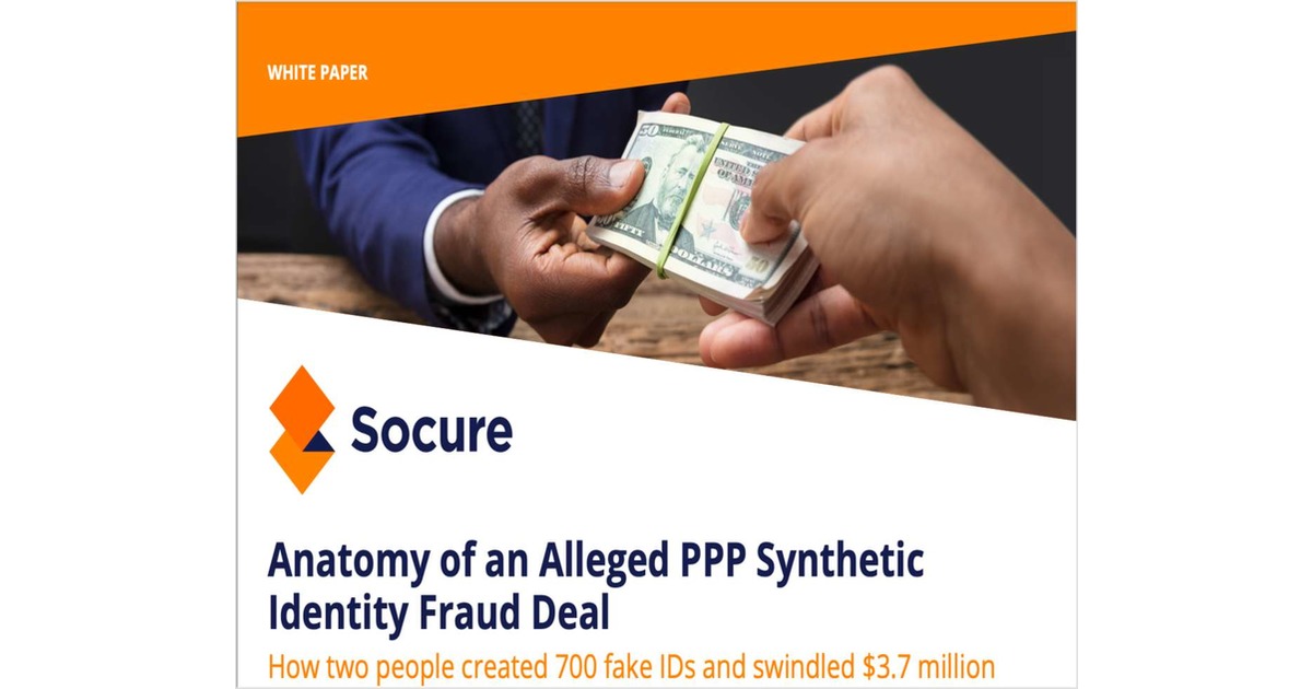 Anatomy of an Alleged PPP Synthetic Identity Fraud Deal Free White Paper
