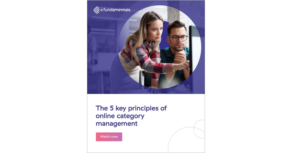 The 5 key principles of online category management Free Video