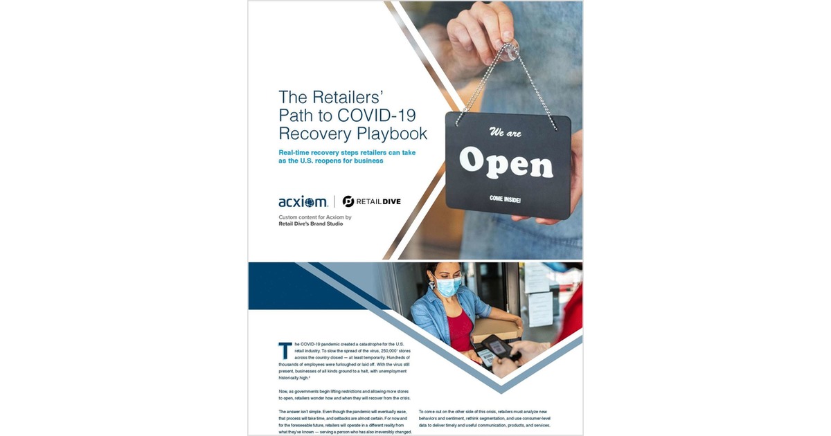 The Retailers' Path to COVID-19 Recovery Playbook Free Report