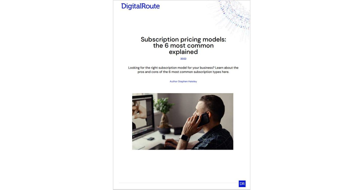Subscription Pricing Models: The 6 Most Common Explained Free Article