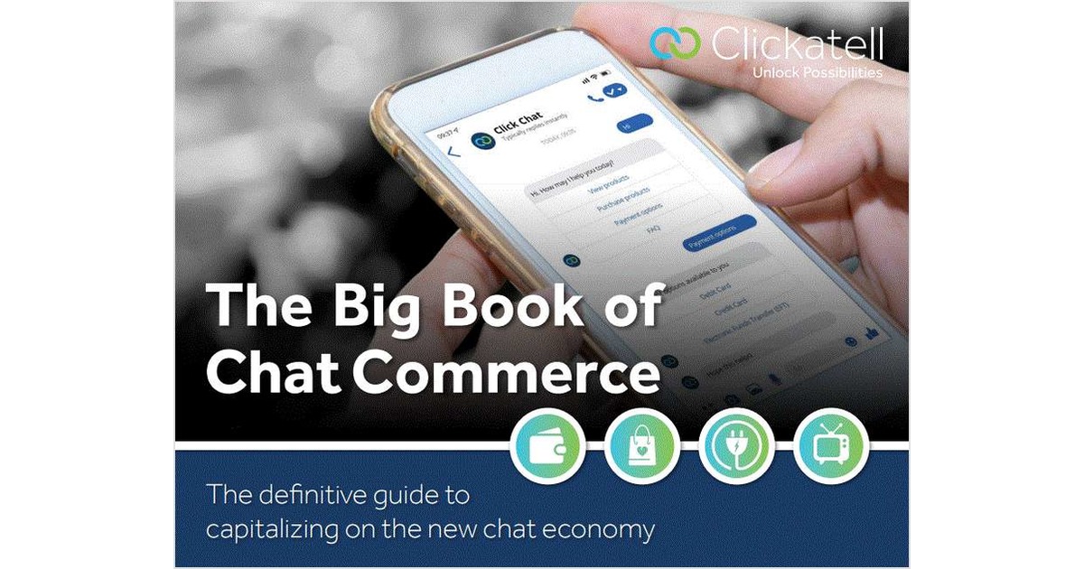 The Big Book of Chat Commerce from Clickatell Free eBook