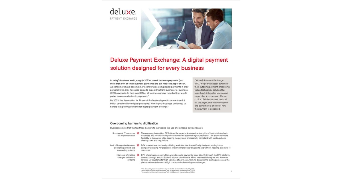 eBook: DPX: A Digital Payment Solution Designed for Every Business Free eBook