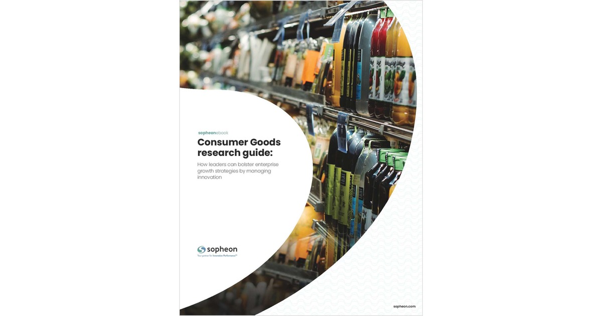 Consumer Goods Research Guide: How Leaders Can Bolster Enterprise ...