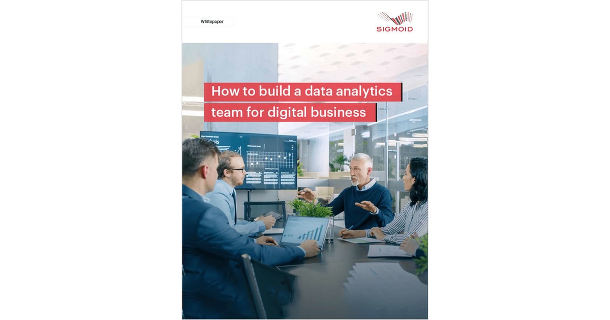 How to build a data analytics team for digital business Free White Paper