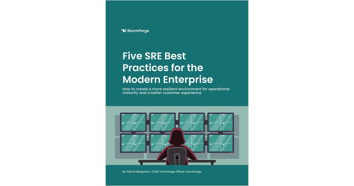 5 SRE Best Practices for the Modern Enterprise Free eBook