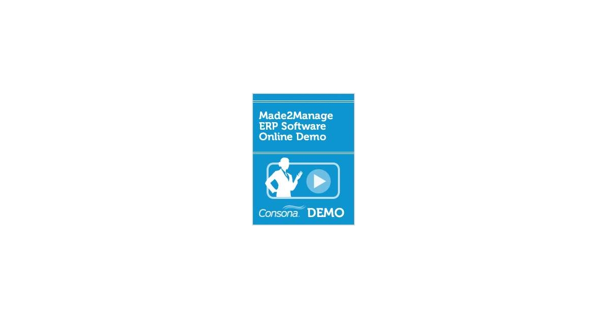 Made2Manage ERP Software Online Demo Free Video Demo