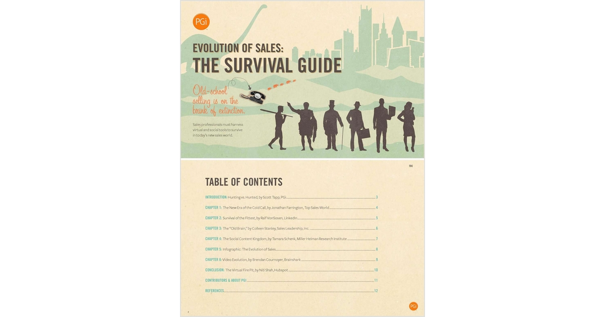 The Evolution of Sales: Survival Guide Free eBook