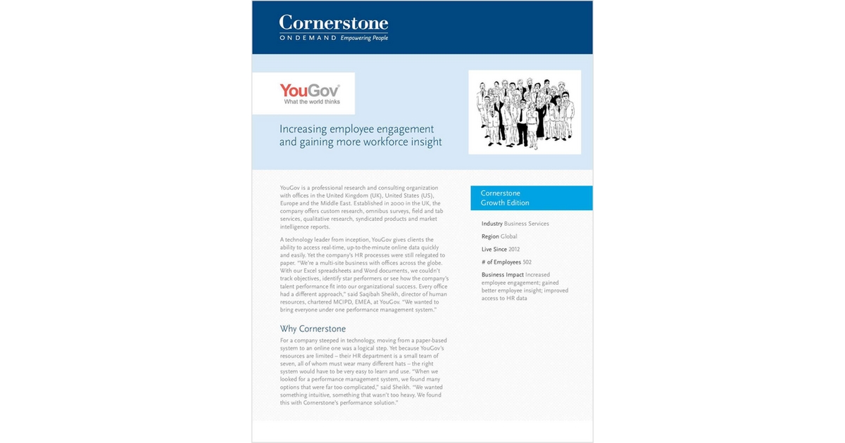 YouGov Case Study: Increasing Employee Engagement and Gaining More ...