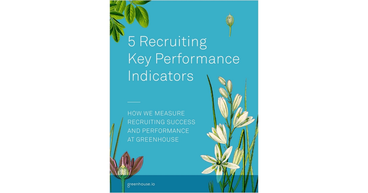 5 Recruiting Key Performance Indicators Free eBook
