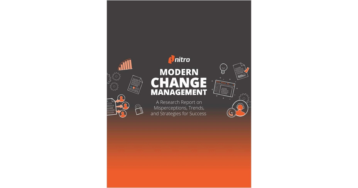 Modern Change Management: A Research Report on Misperceptions, Trends ...