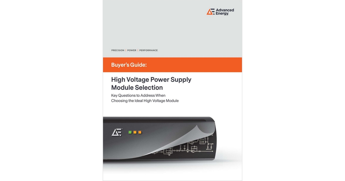 High Voltage Power Supply Module Selection: Key Questions to Address ...