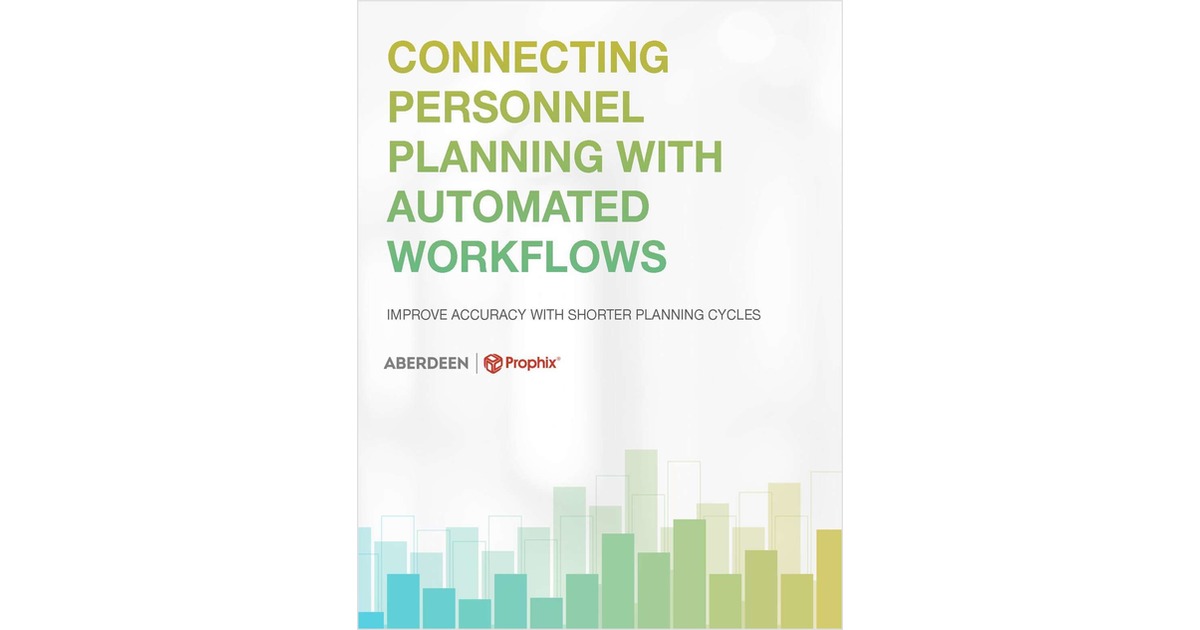 Connecting Personnel Planning With Automated Workflows Free eBook