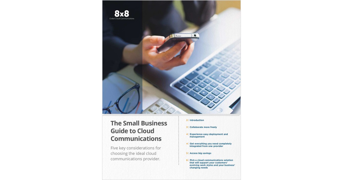 The Small Business Guide to Cloud Communications: 5 Key Considerations ...