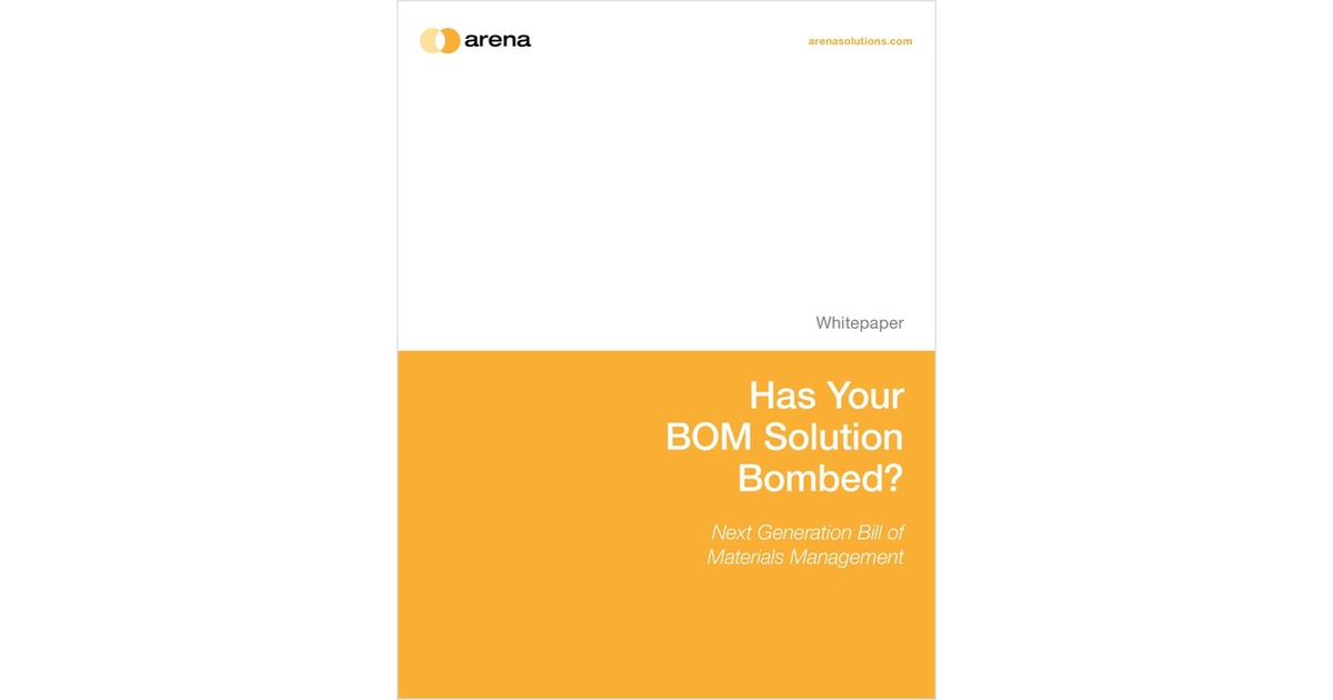 Next Generation Bill of Materials (BOM) Free White Paper