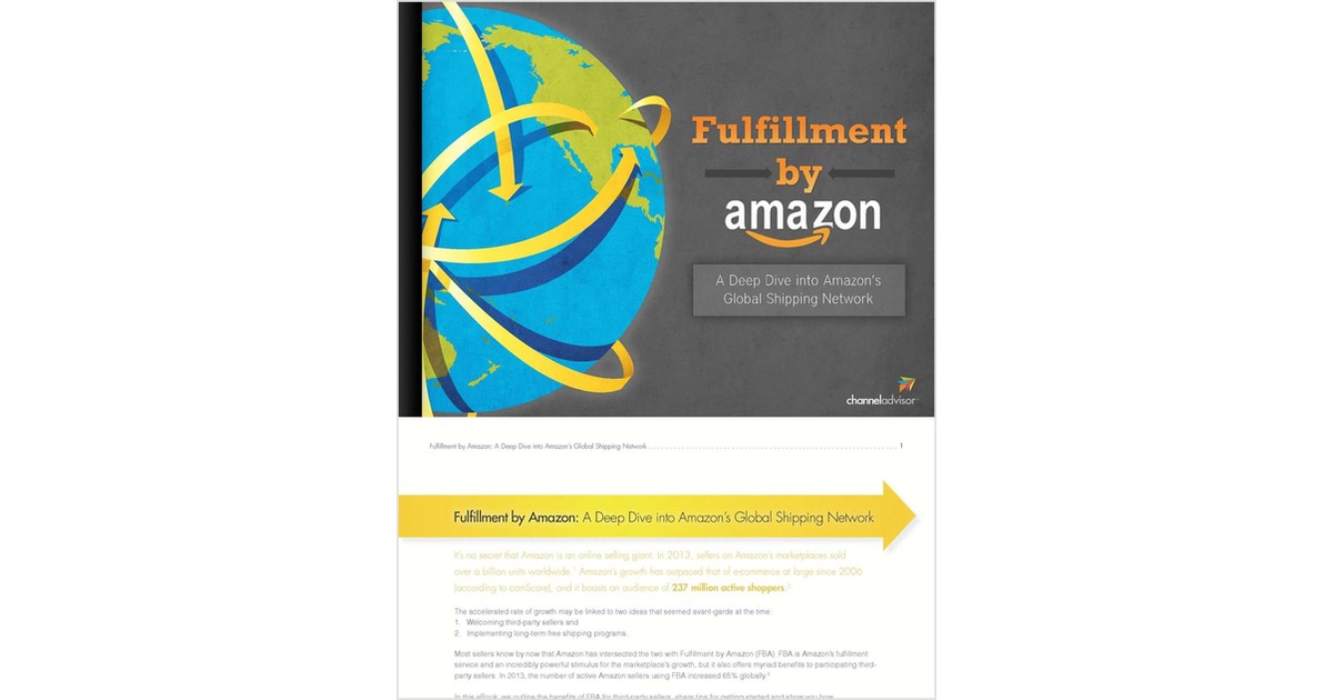 Fulfillment by Amazon: A Deep Dive into Amazon's Global Shipping ...