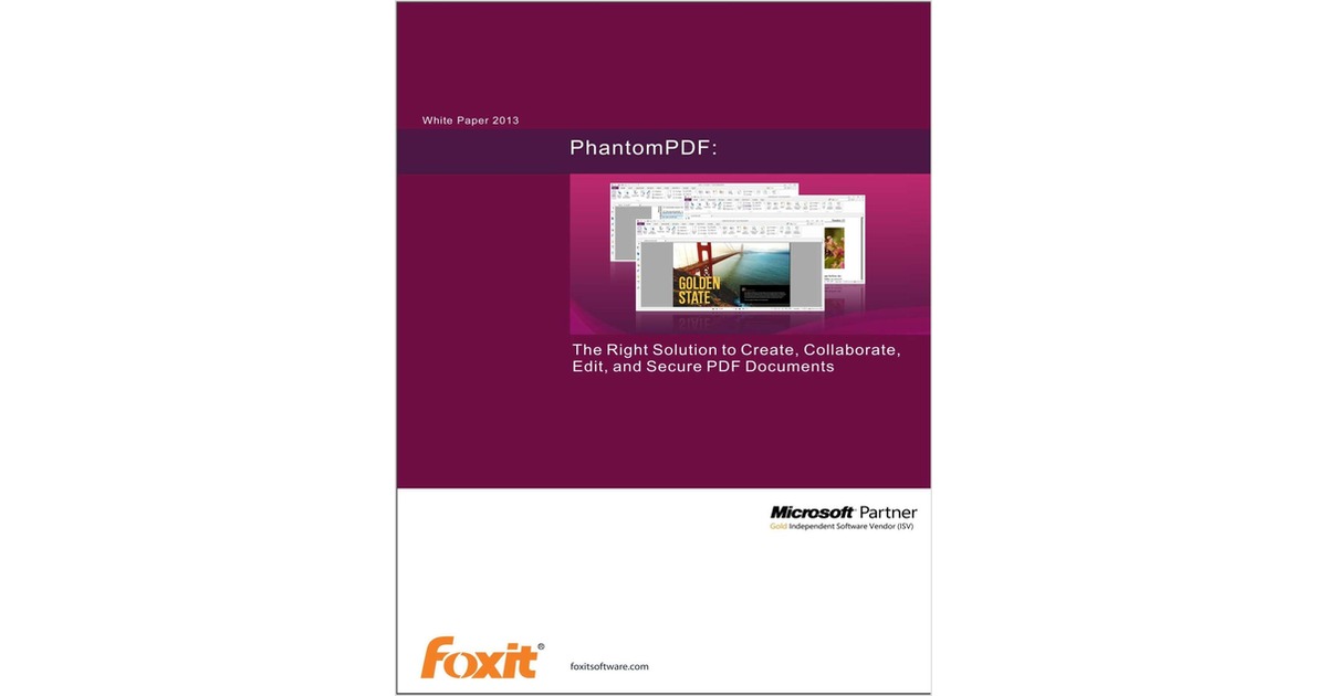 The Right Solution to Create, Collaborate, Edit, and Secure PDF ...