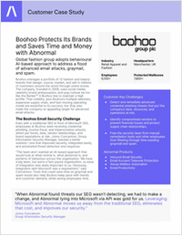 Boohoo Protects Its Brands and Saves Time and Money with Abnormal Free ...