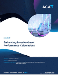 How a Credit and Real Estate Manager Enhanced Investor-Level Reporting ...