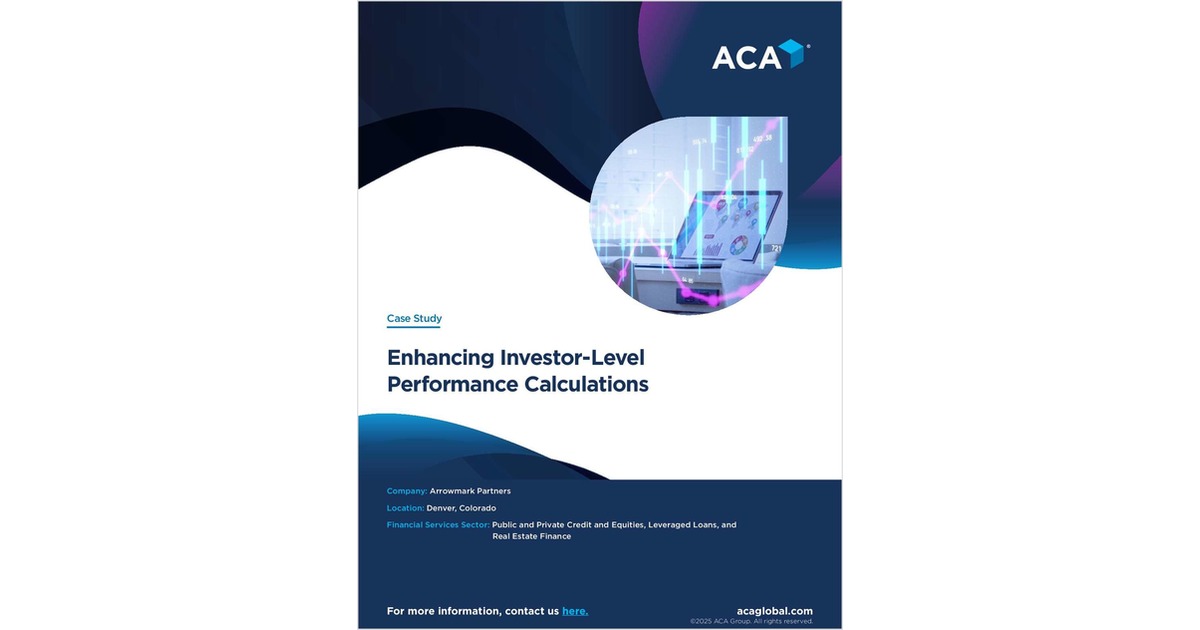 How a Credit and Real Estate Manager Enhanced Investor-Level Reporting ...
