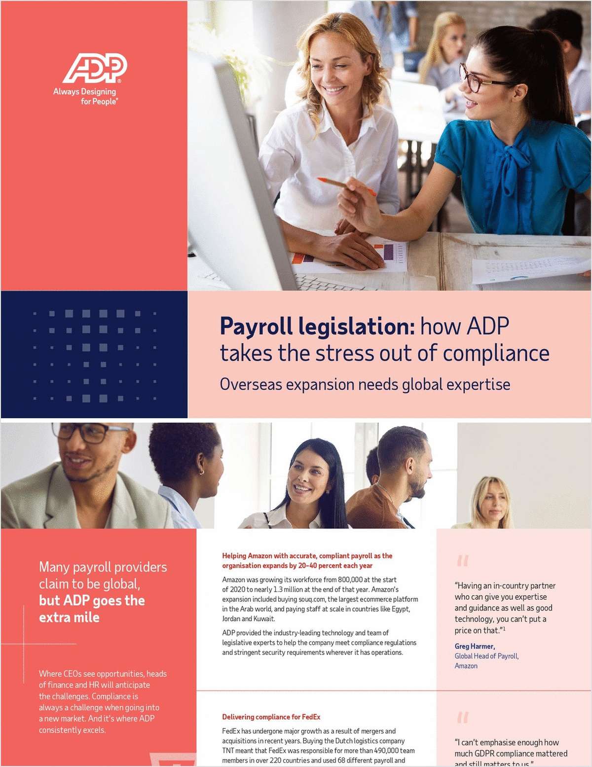 Payroll legislation: how ADP takes the stress out of compliance Free eBook