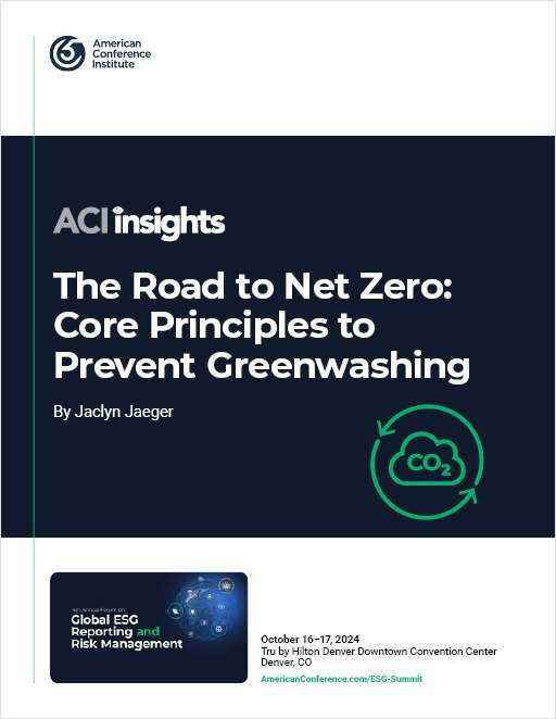 The Road to Net Zero Free Article