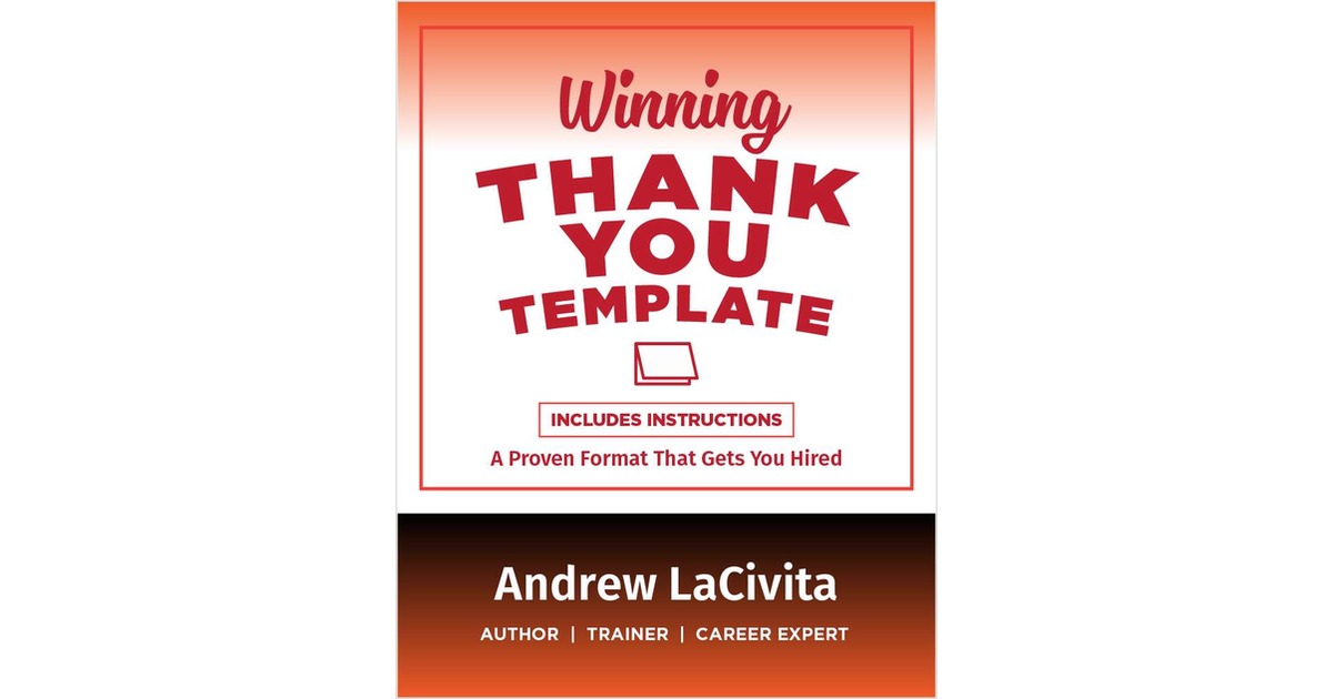 The Winning Thank You Template Free Cheat Sheet