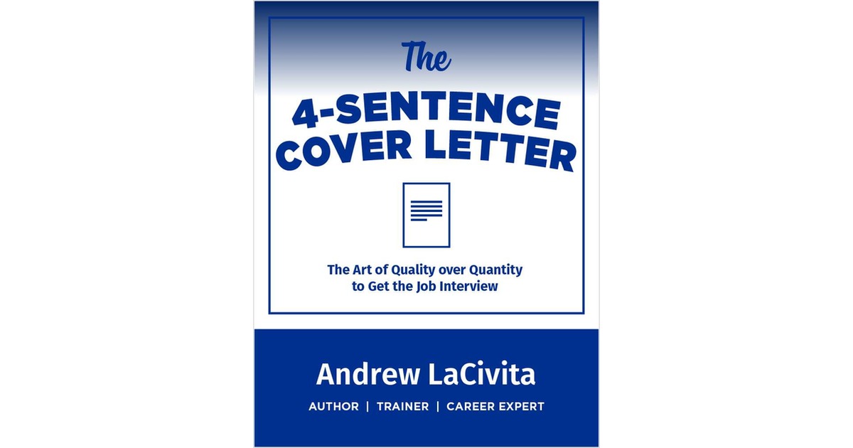 The 4-Sentence Cover Letter Free Cheat Sheet