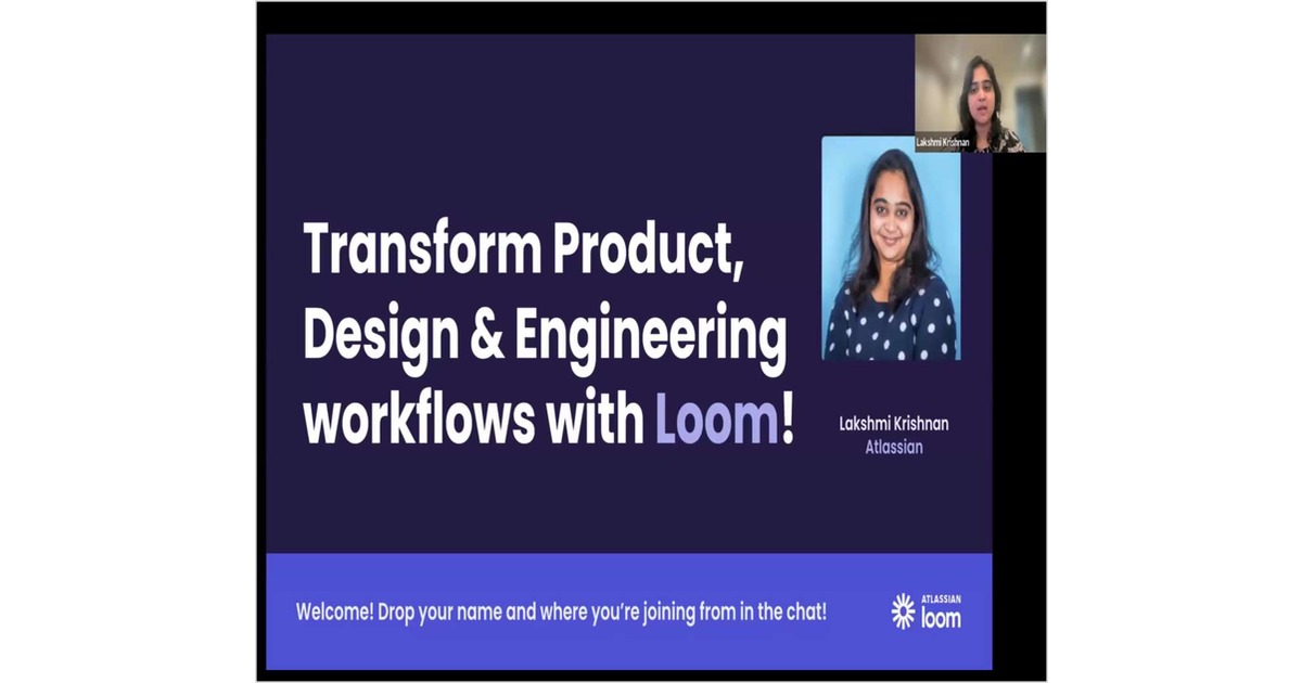 Loom for product, design, and engineering teams Free Webinar