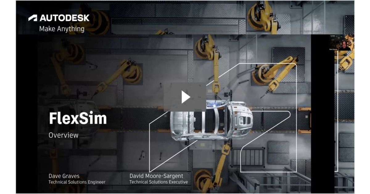 Optimizing Factory Performance with FlexSim Free On-Demand Webinar