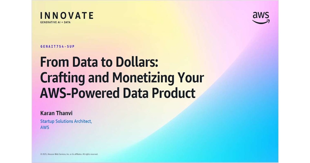 Transform Data into Revenue-Generating Products Free OnDemand Webcast