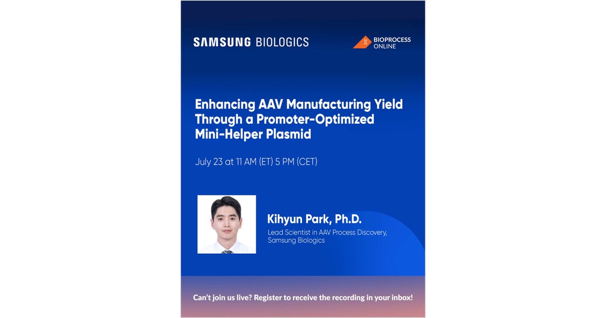 Enhancing AAV Manufacturing Yield Through a Promoter-Optimized Mini ...