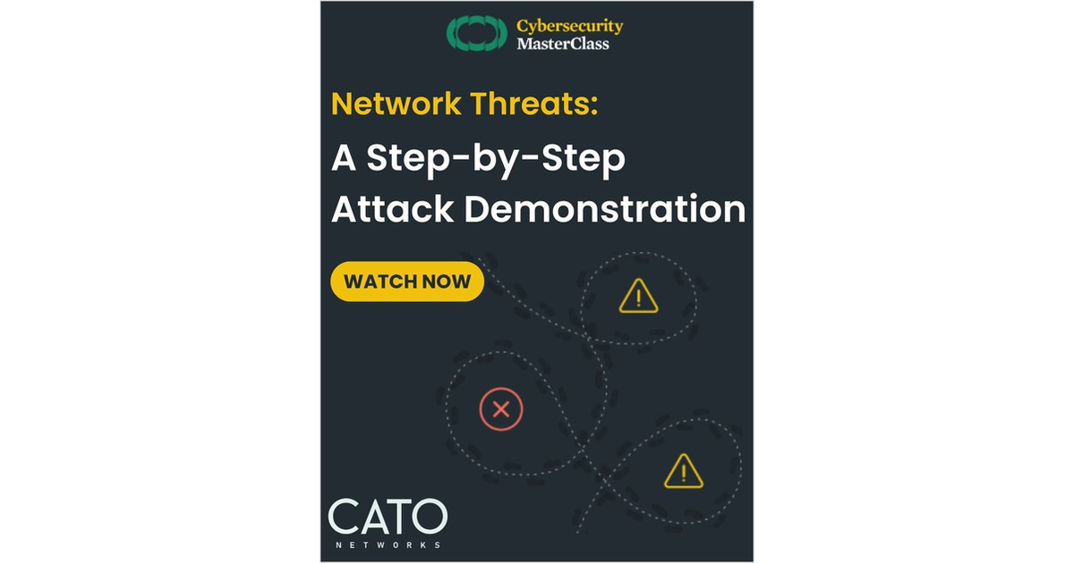 Network Threats: A Step-by-step Attack Demo Free On-Demand Webinar