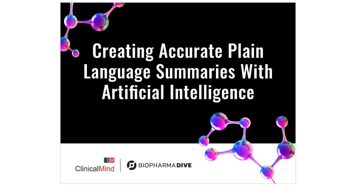 Transform Clinical Data into Plain Language Summaries with AI Free Infographic