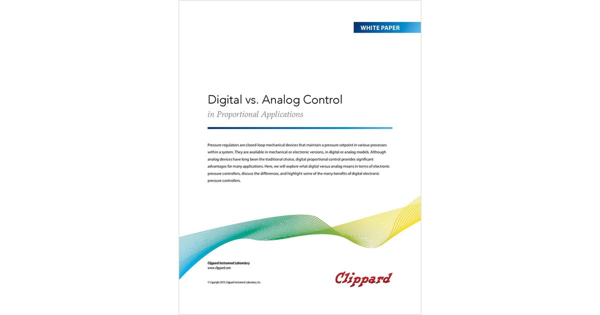 Digital vs. Analog Control in Proportional Applications Free White Paper