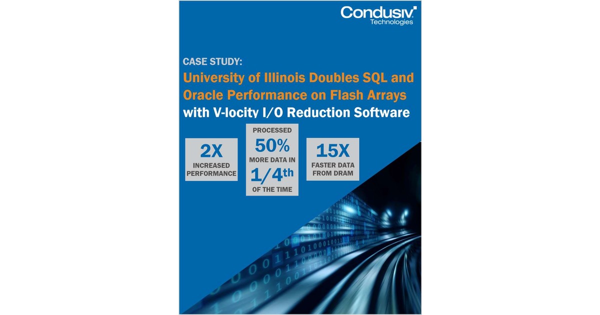 University of Illinois Doubles SQL and Oracle Performance on All-Flash ...
