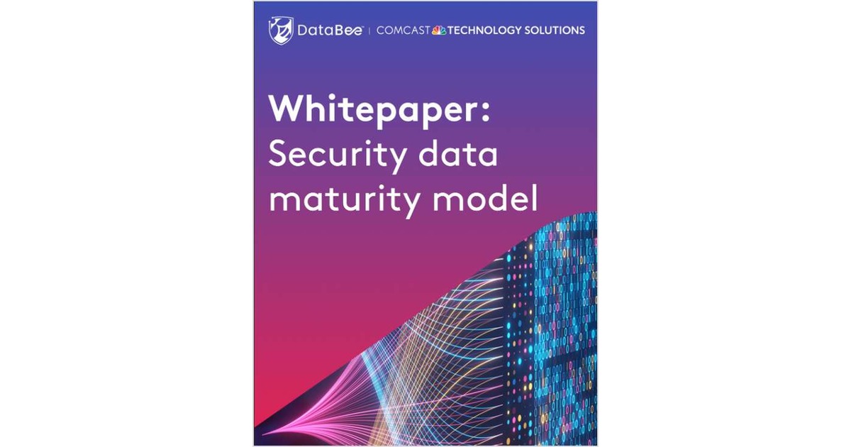 Whitepaper: Security data maturity model Free White Paper