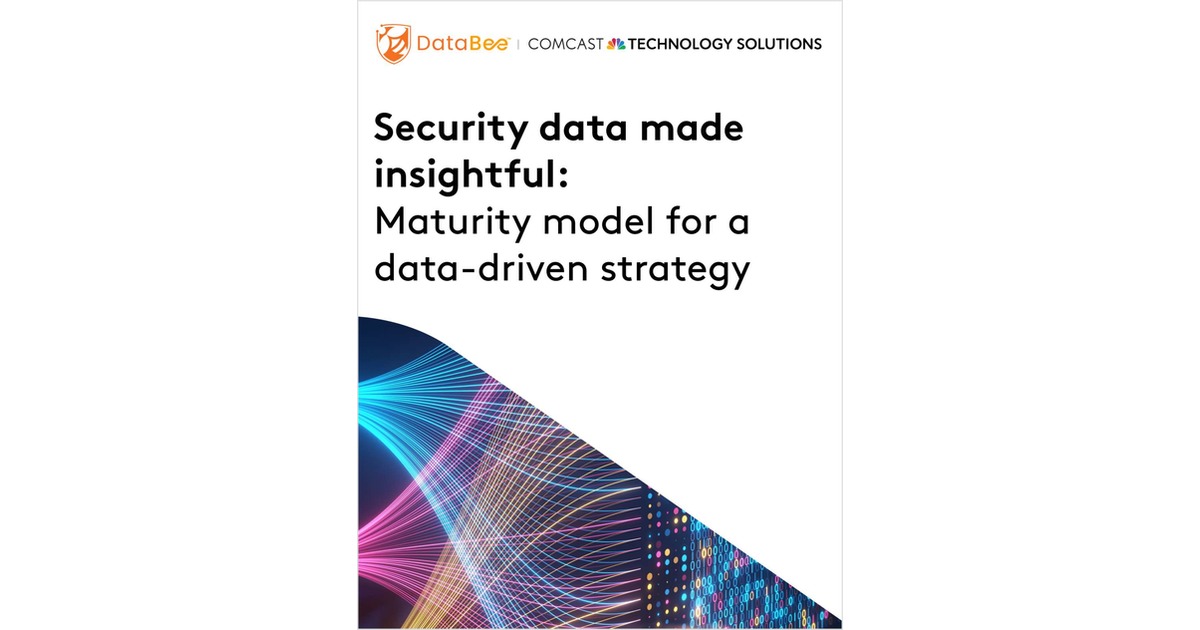 Security data made insightful: Maturity model for a data-driven ...