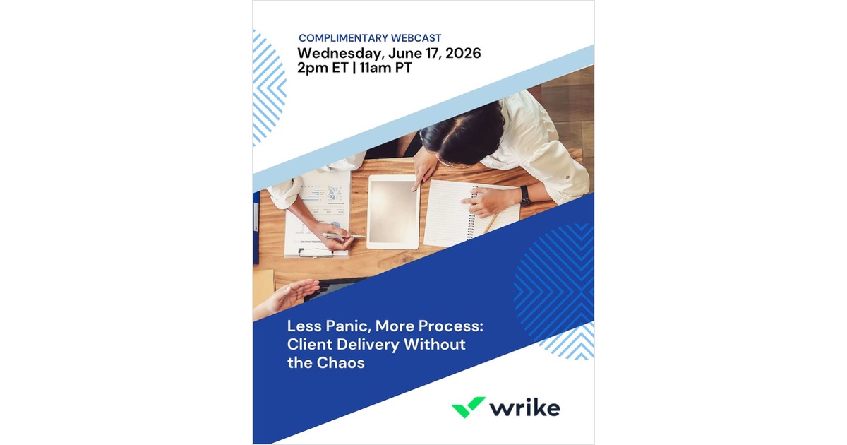 Less Panic, More Process: Client Delivery Without the Chaos Free Live ...
