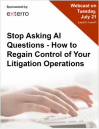 Stop Asking AI Questions- How to Regain Control of Your Litigation ...