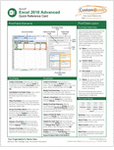 Microsoft Excel 2016 Advanced – Quick Reference Guide | Knowledge Hub Media