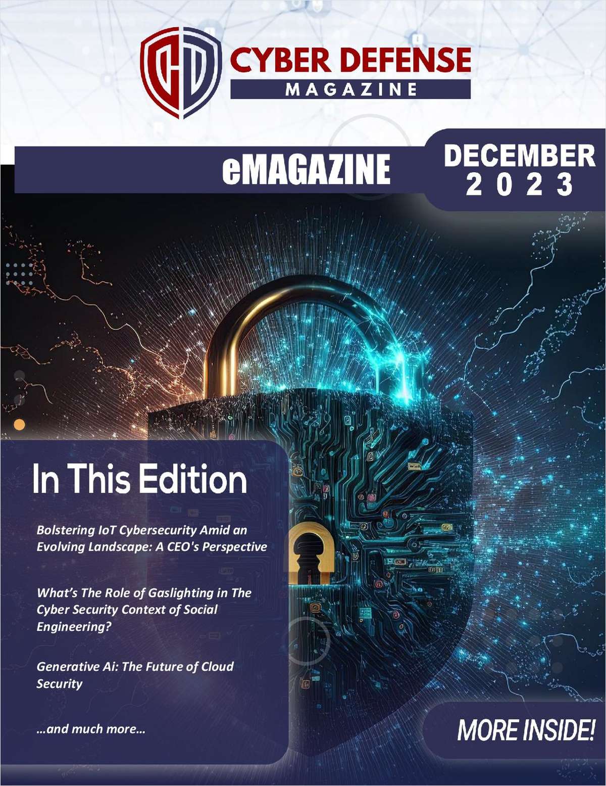 Cyber Defense Magazine December Edition for 2023 Free eKit